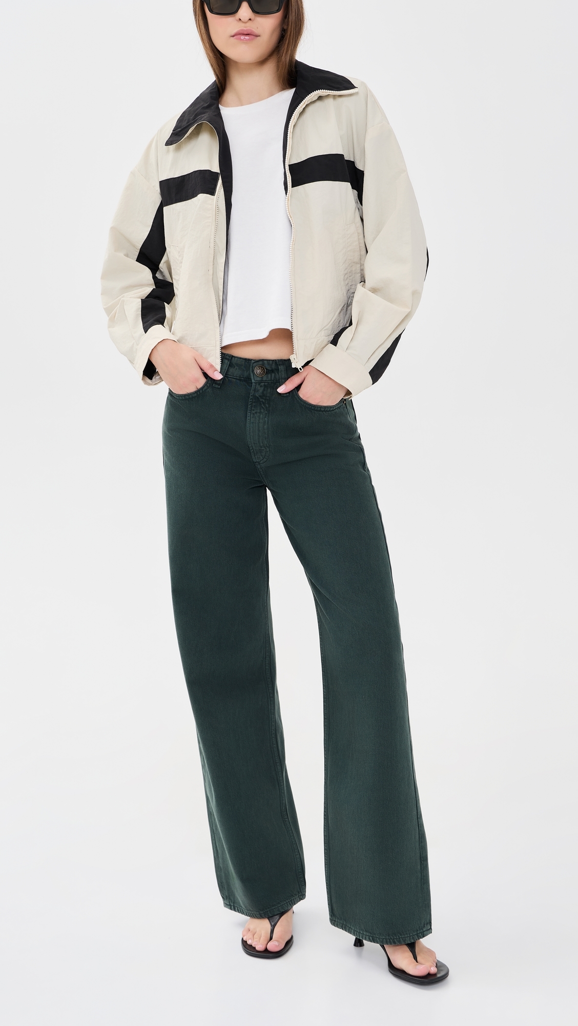 RAG & BONE rag & bone Logan Wide Leg Jeans